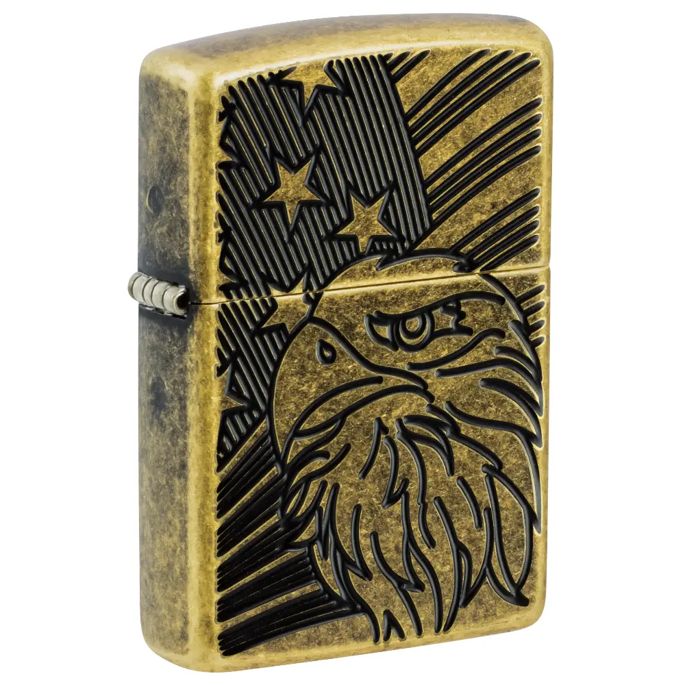 Eagle and Flag Design - ZIPPO - Top original American lighters